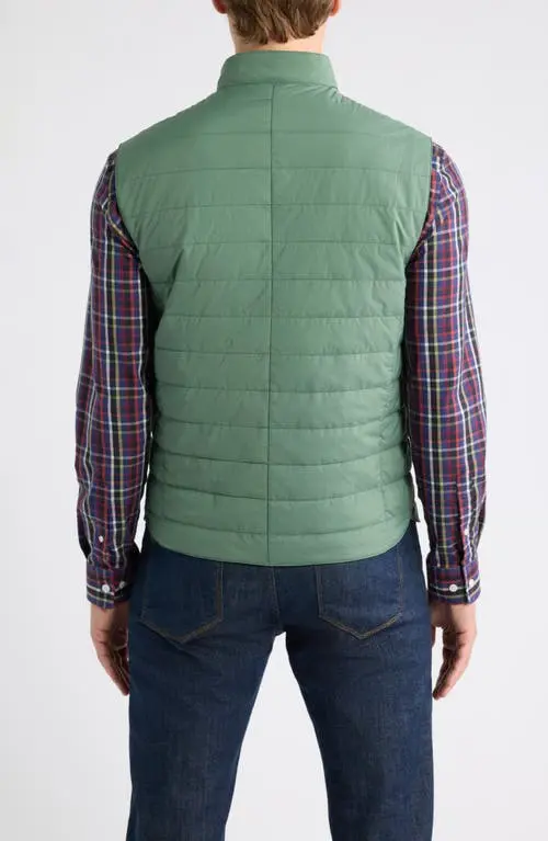 Johnnie-o Bauer Quilted Water-resistant Vest - Kelp