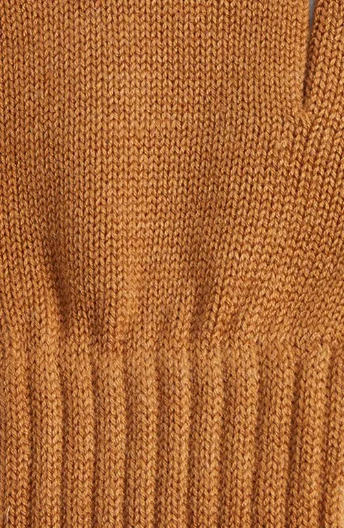UGG Lightweight Rib Gloves - Chestnut
