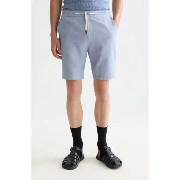 Scotch & Soda Cotton & Linen Chino Shorts - Infinity