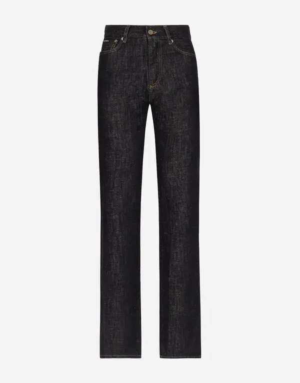 Dolce & Gabbana Flared Cotton Denim Jeans