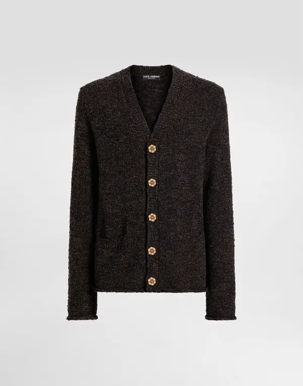 Dolce & Gabbana Virgin Wool Cardigan - Multicolor