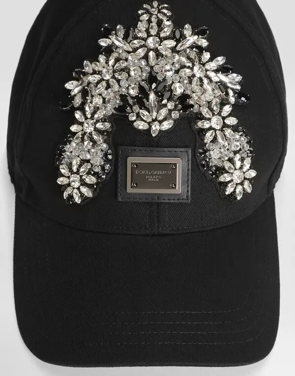 Dolce & Gabbana Cotton Drill Baseball Cap