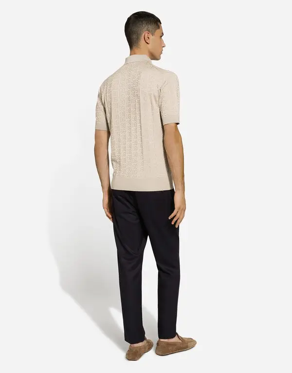 Dolce & Gabbana Wool Jogging Pants - Blue