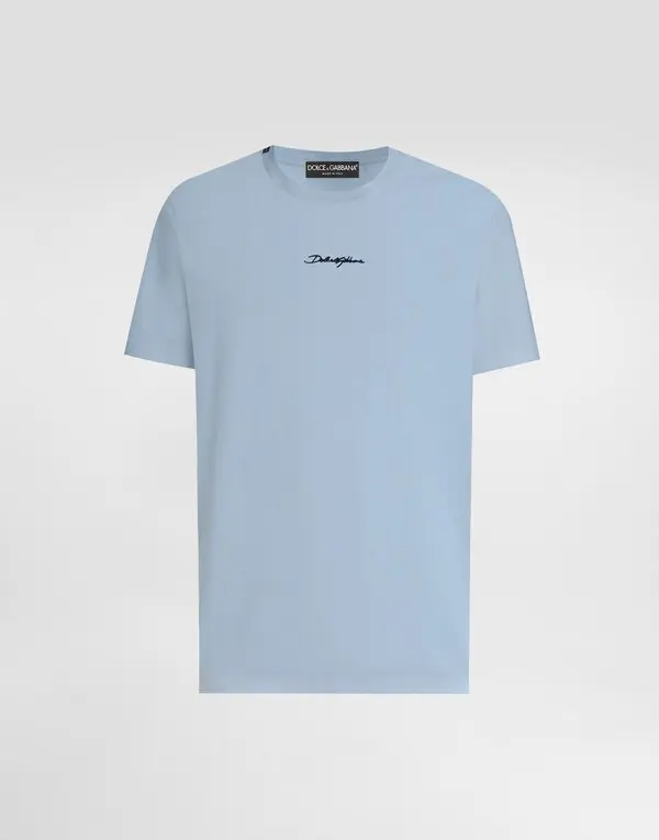 Dolce & Gabbana T-shirt M/corta Giro - Blue
