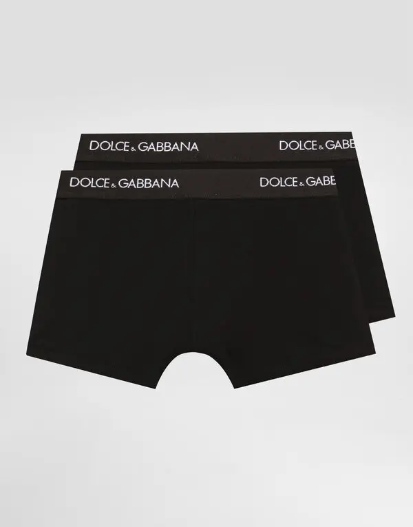 Dolce & Gabbana Boxer Two-pack With Branded Elastic