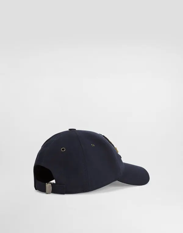 Dolce & Gabbana Washed-effect Drill Baseball Cap - Multicolor