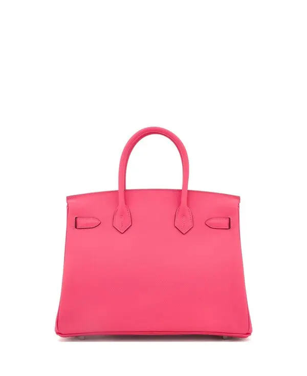 Hermès Birkin 30 Handbag - Rose Mexico