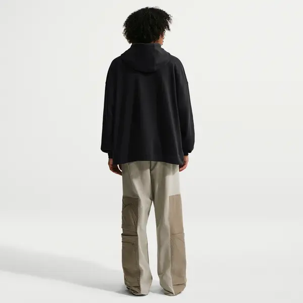 Nike Sportswear Club Oversized French Terry Pullover Hoodie - Black
