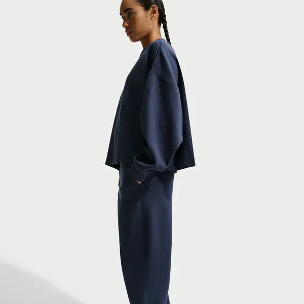 Nike 24.7 Impossiblysoft Dri-fit High-waisted Loose Flared Pants