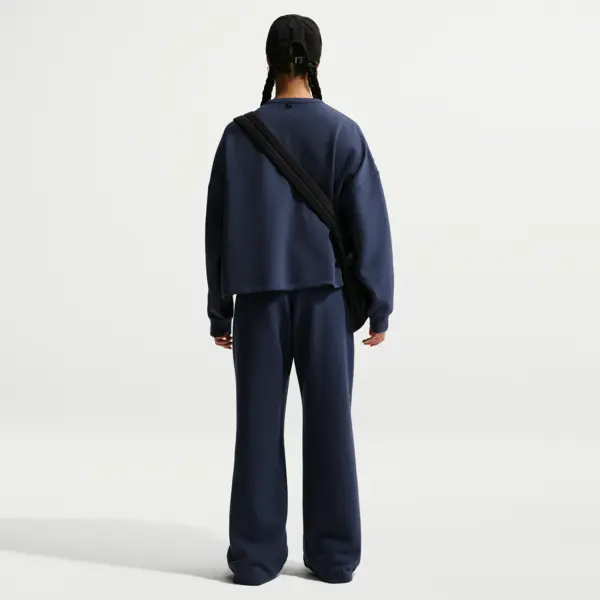 Nike 24.7 Impossiblysoft Dri-fit High-waisted Loose Flared Pants