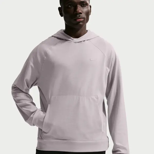 Nike Dri-fit Uv Protection Pullover Performance Hoodie - Grey