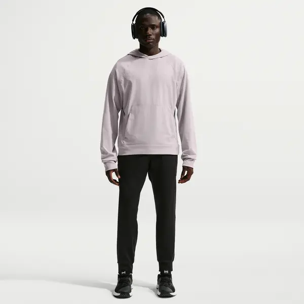 Nike Dri-fit Uv Protection Pullover Performance Hoodie - Grey