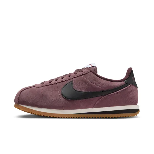 Nike Cortez Leather Sneakers - Purple