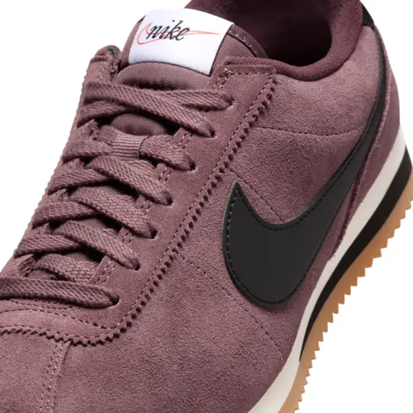 Nike Cortez Leather Sneakers - Purple