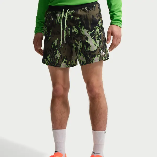 Nike Dri-fit 6" Brief-lined Trail Running Shorts - Grey