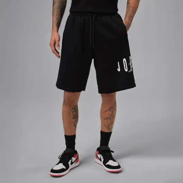 JORDAN Brooklyn Fleece Shorts - Black