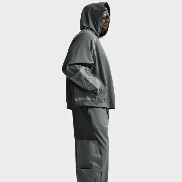 Nike Tech Dri-fit Shori Knit Utility Pants - Grey