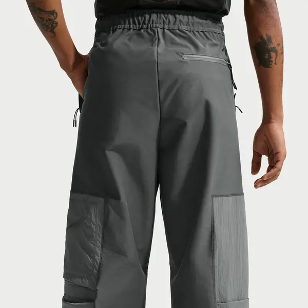 Nike Tech Dri-fit Shori Knit Utility Pants - Grey