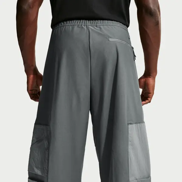 Nike Tech Dri-fit Shori Knit Utility Pants - Grey