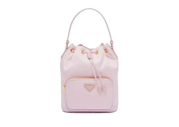 Prada Duet Re-nylon Bucket Shoulder Bag