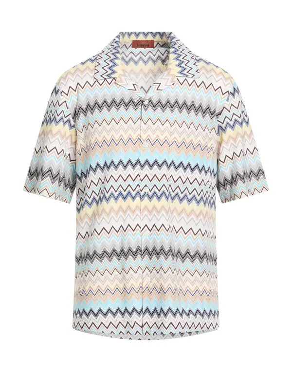 Missoni Shirt Size Cotton - Blue