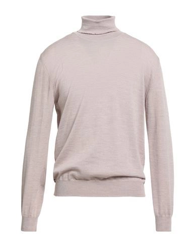RICHARD OWE'N Turtleneck Virgin Wool Top - Grey