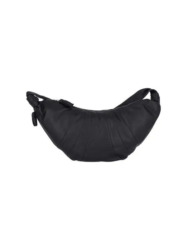 LEMAIRE Large Croissant Shoulder Bag - Black