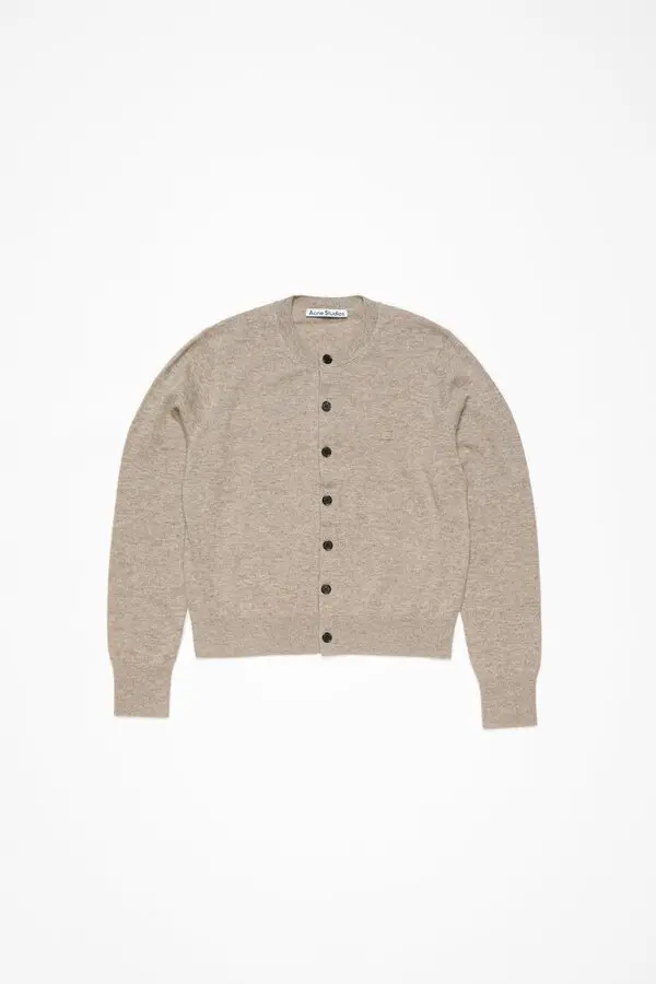 Acne Studios Fitted Yak Wool Cardigan