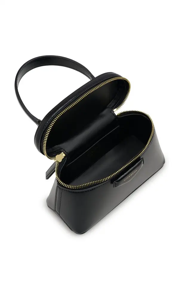 Givenchy Antigona Box Leather Vanity Bag - Black