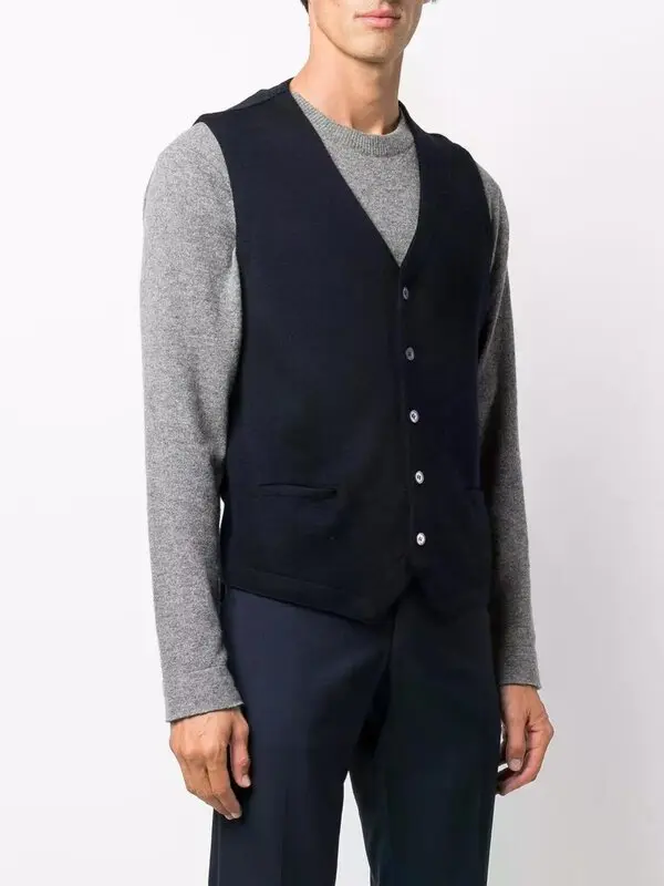 FILERIA Knitted Virgin Wool Vest