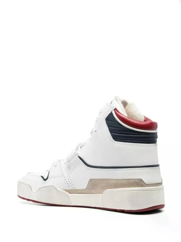 MARANT Alseeh High-top Leather Sneakers