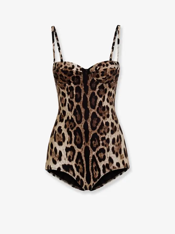 Dolce & Gabbana One-piece Swimsuit - Animal Print