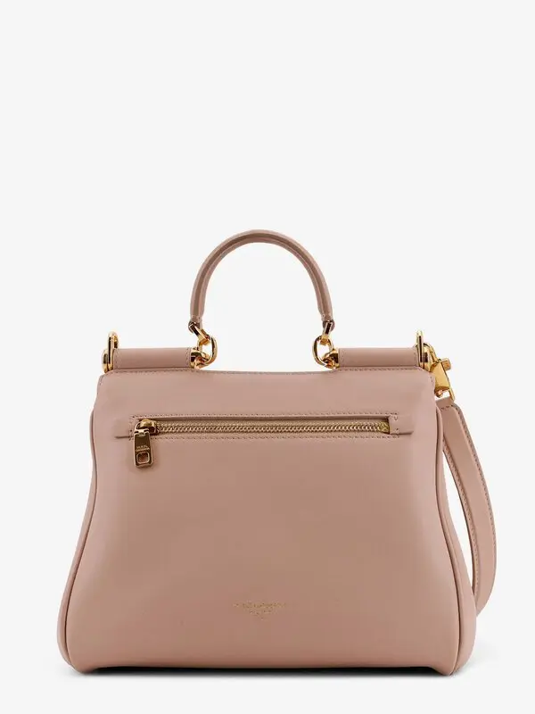 Dolce & Gabbana My Sicily Leather Shoulder Bag