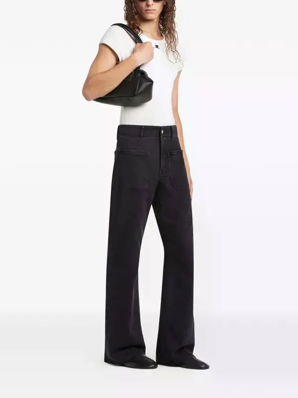 COURREGES Logo Shoulder Bag