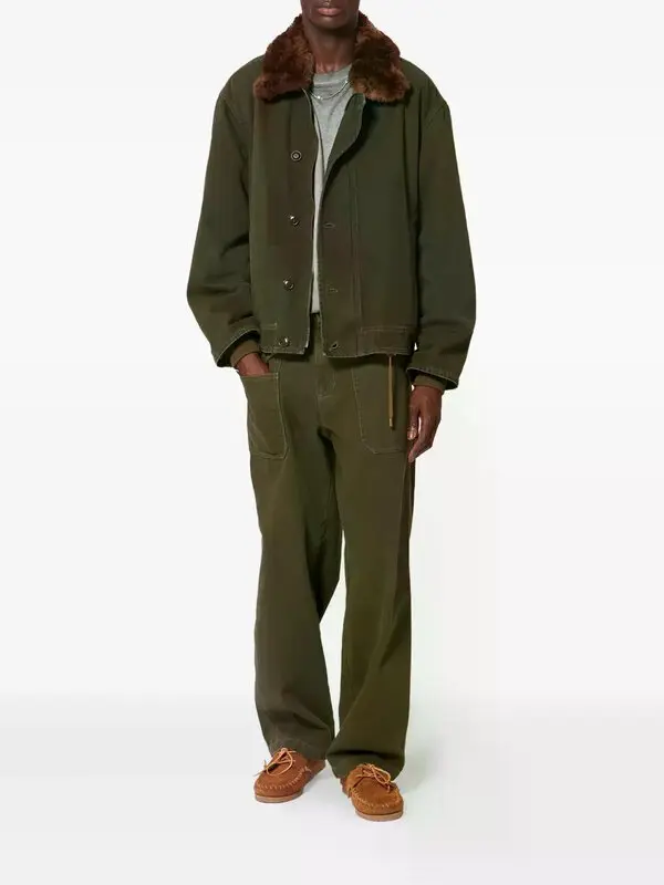 MARANT Andy Fur-collar Jacket
