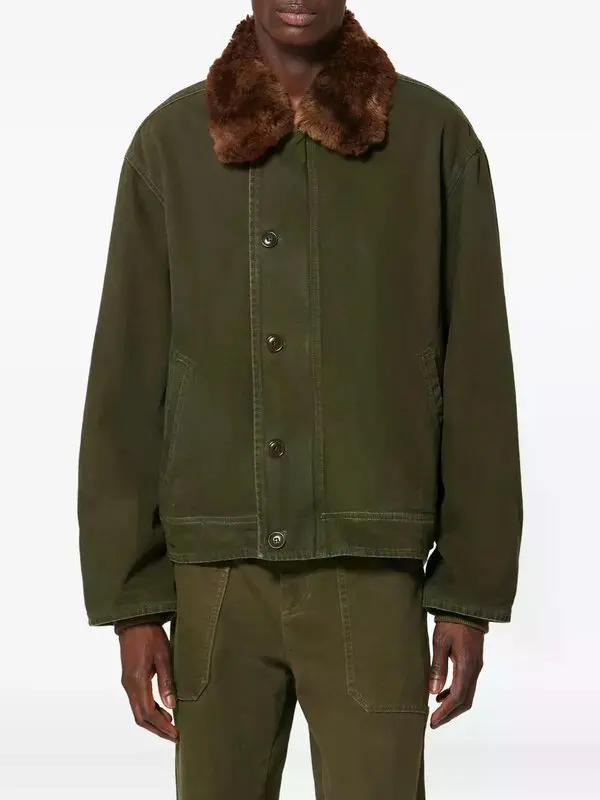 MARANT Andy Fur-collar Jacket