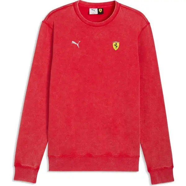 PUMA Ferrari Graphic Sweatshirt - Rosso Corsa