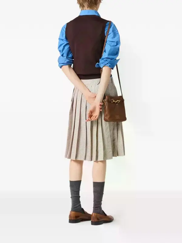 Miu Miu Wool Vest - Brown