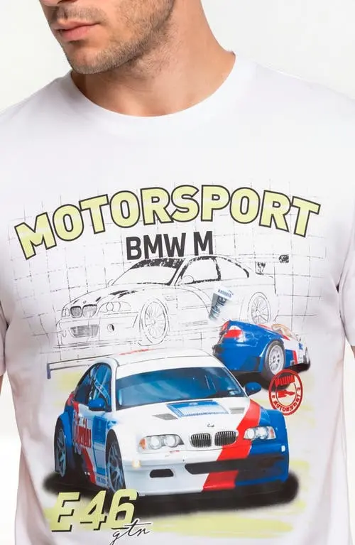 PUMA Bmw M Motorsport Cotton Graphic T-shirt