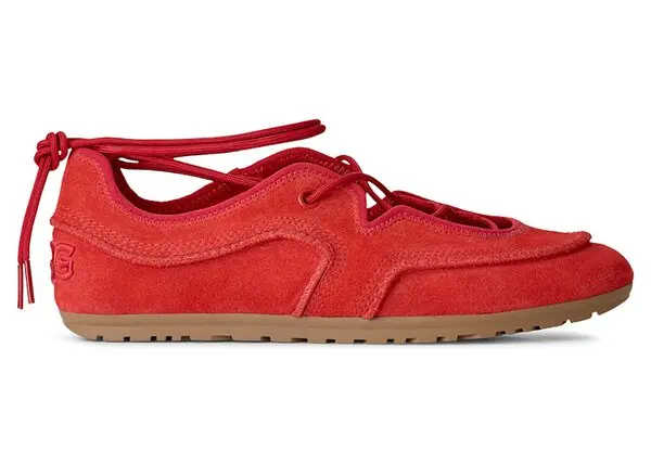 UGG Quill Ballet Sneakers - Red Pepper