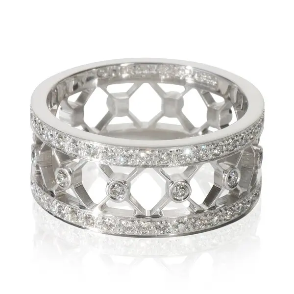 Tiffany & Co. Diamond Voile Ring - Platinum