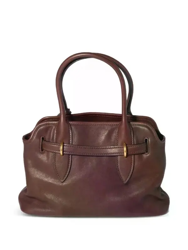 Miu Miu Aventure Leather Tote Bag