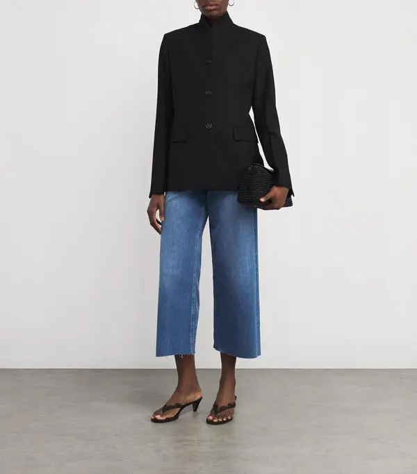 Rag & Bone Andi High-rise Wide-leg Jeans - Blue