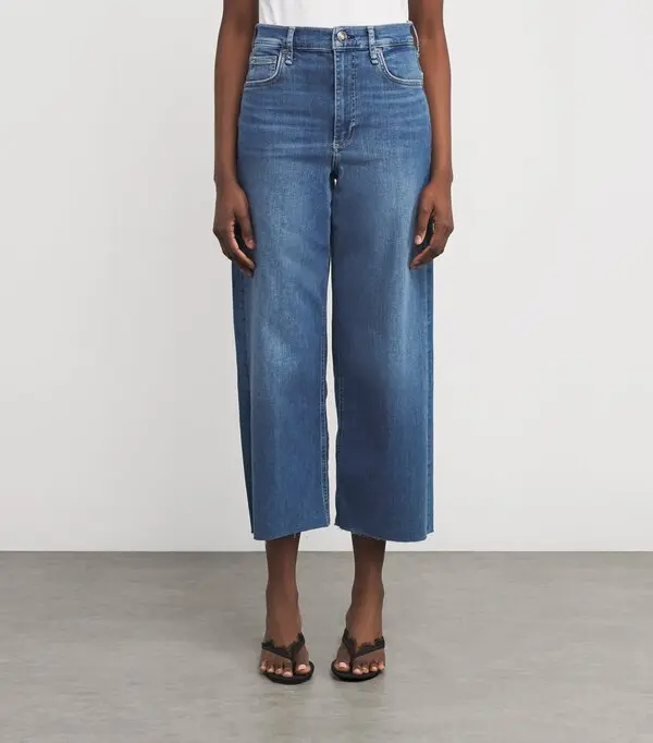 Rag & Bone Andi High-rise Wide-leg Jeans - Blue