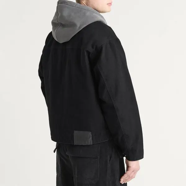 FRIZMWORKS Heavy Canvas Work Jacket - Black