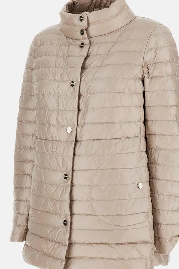 Herno A-shape Padded Jacket - Grey