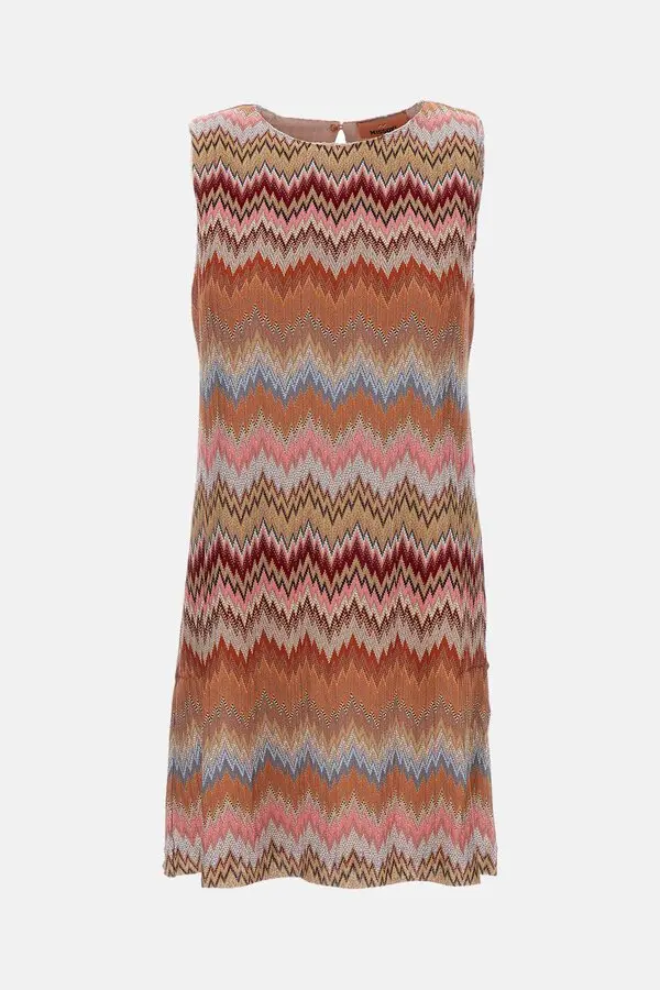 Missoni Sleeveless Mini Dress - Multicolor