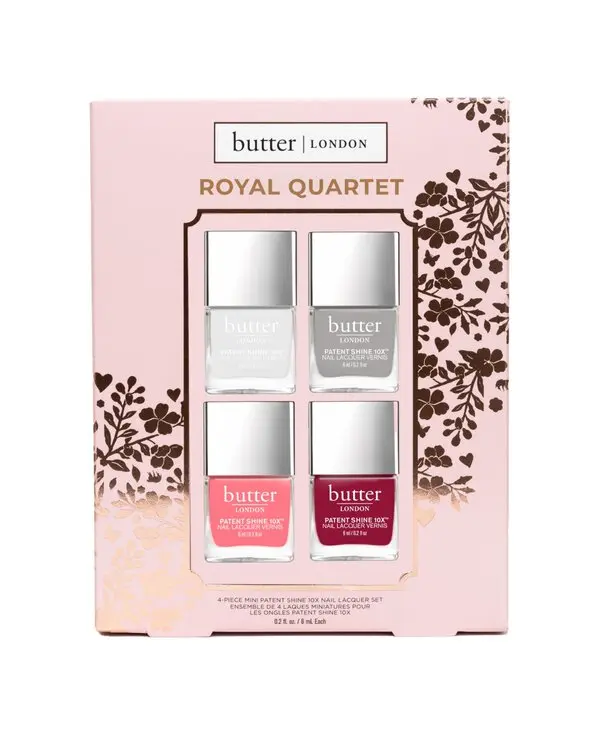 BUTTER LONDON 4-pc. Limited Edition Royal Quartet Patent Shine 10x Nail Lacquer Set - Multi
