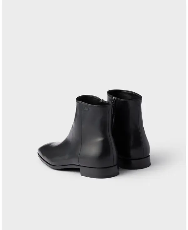 Prada Leather Booties