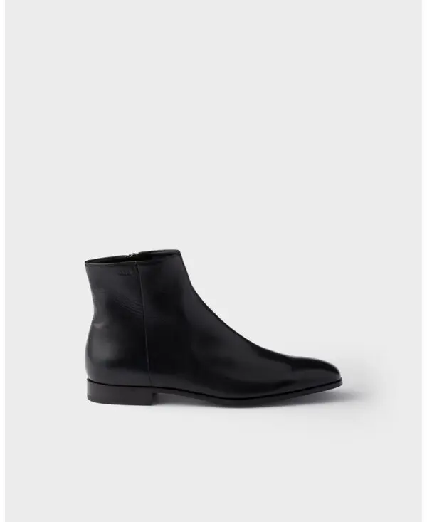 Prada Leather Booties